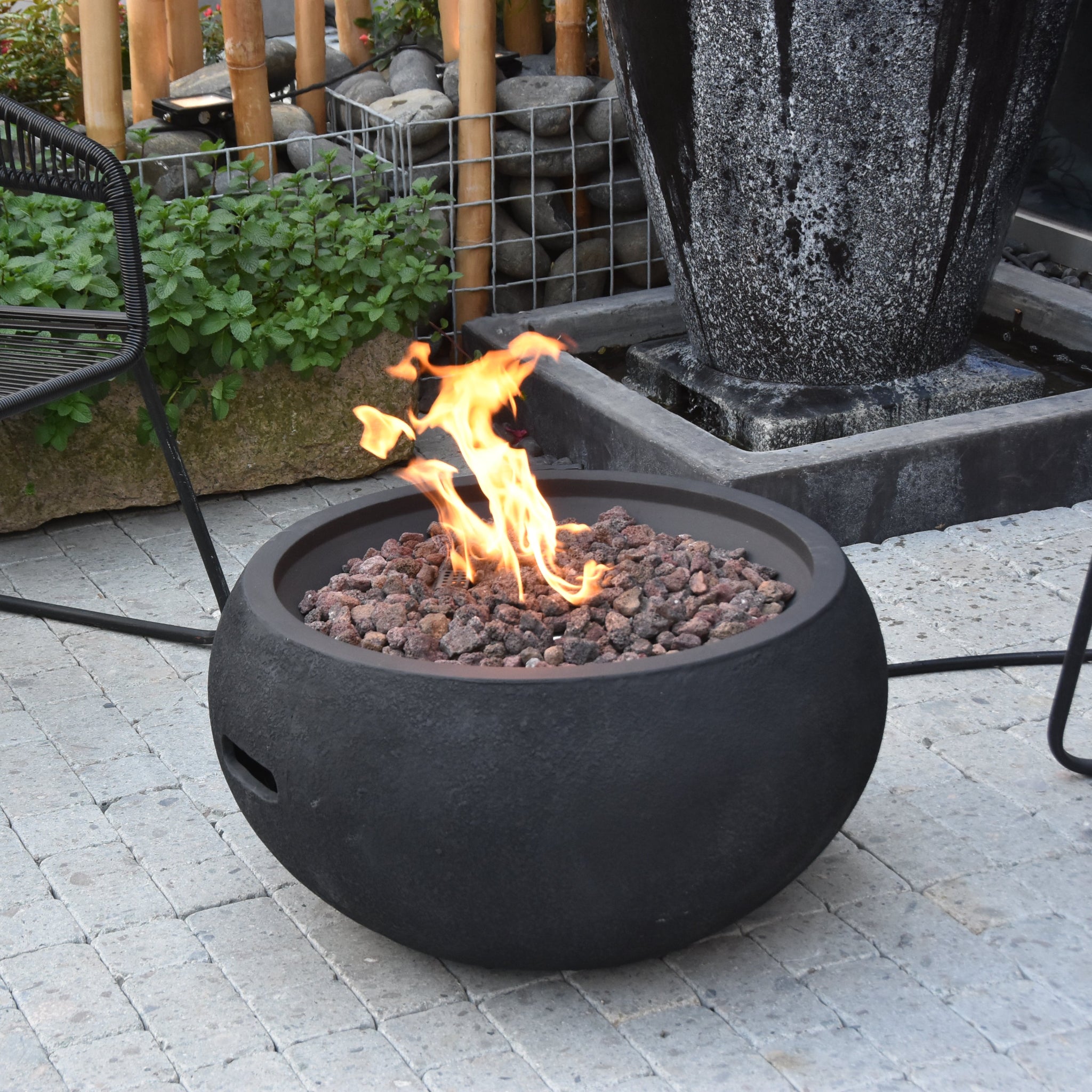 Fire Pit & Fire Pit Table Safety: Distances, Decks & Trees – My ...